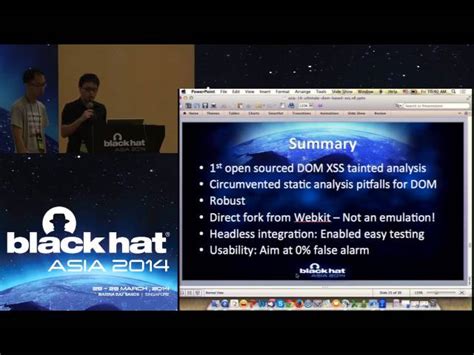 Black Hat Talk Ultimate Dom Based Xss Detection Scanner On Cloud From