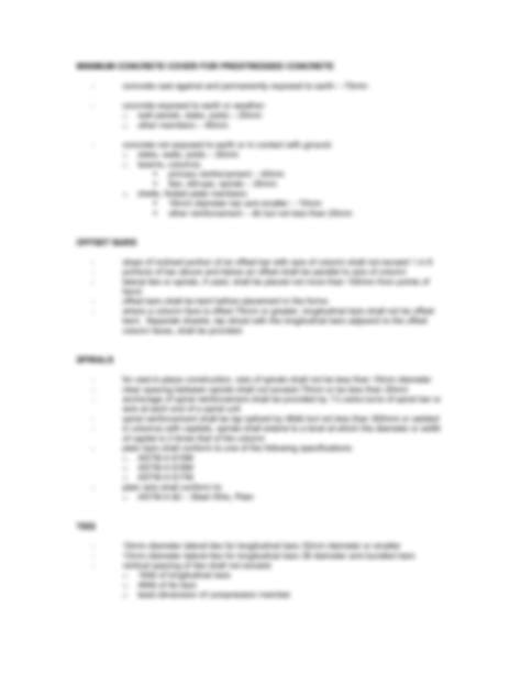 Solution Structural Notes Concrete And Structural Steel Studypool