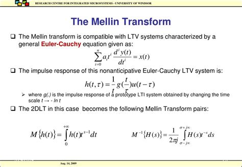 Ppt Laplace Transformation Of Linear Time Varying Systems Powerpoint Presentation Id 4765506