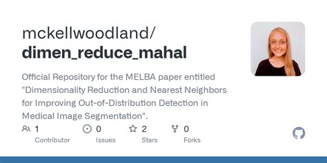 Github Mckellwoodlanddimenreducemahal Official Repository For The