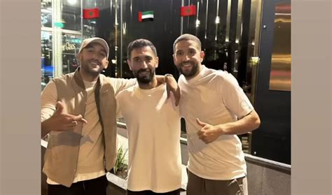 زياش رفقة عملاقي النصر ما قصة ستوري عادل تاعرابت؟ Le12ma