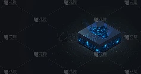 云计算和物联网的概念。素材 花瓣网