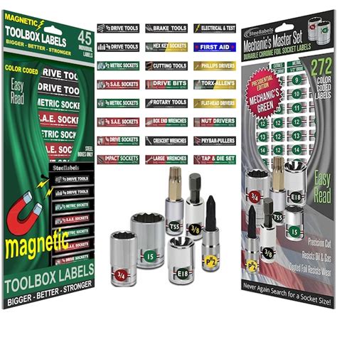 Magnetic Toolbox Label Etsy