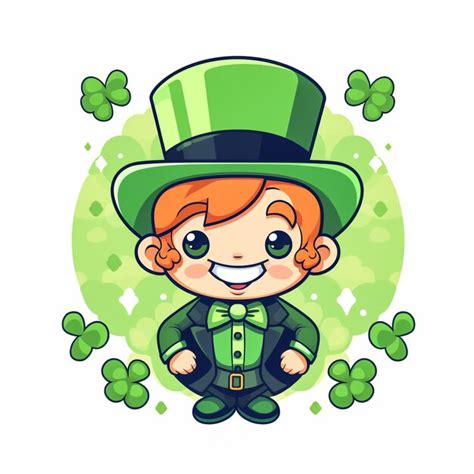 Premium Photo A Cute Character Leprechaun St Patricks Day Symbol