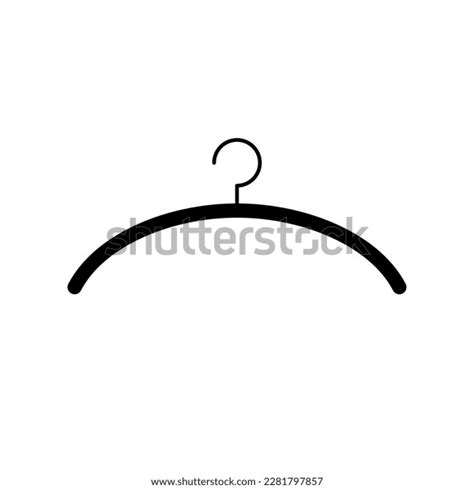 Jacket Hanger Icon Hanger Clothes Vector Stock Vector Royalty Free
