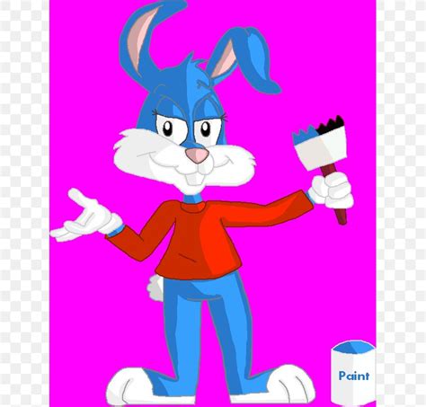Babs Bunny Rabbit Animated Cartoon Fifi La Fume Buster Bunny Png