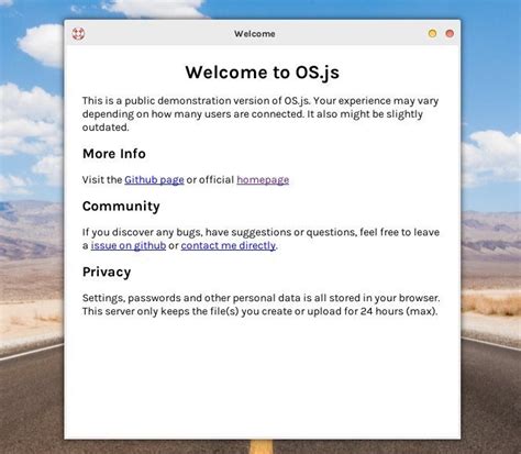 Osjs A New Kind Of Operating System For The Web