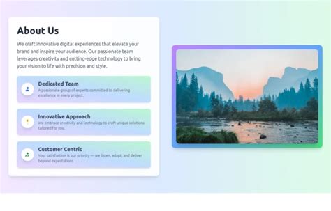 About Us Tailwind Css Example
