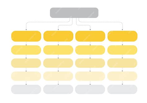 Premium Vector Infographic Flowchart Workflow Diagram Organization Chart