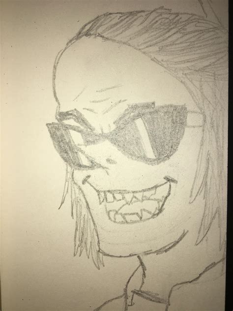 An Ace Copular Sketch I Made Gorillaz