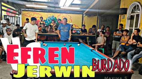 Game 2 Efren Bata Reyes🇵🇭 🆚 🇵🇭jerwin Burdado Samia Race 20 19 A Tapsilogsportsbar