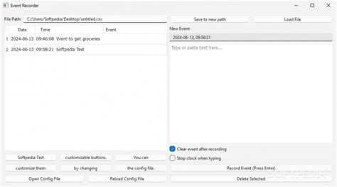 Eventrecorder Download Softpedia