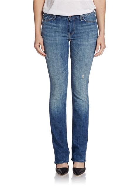 7 For All Mankind Skinny Bootcut Jeans In Blue Lyst