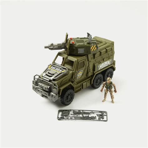 Shop Soldier Force Tactical Command Truck Playset Online Centrepoint Uae