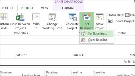The Power Of The Baseline In Microsoft Project Project Management Best Practices Microsoft