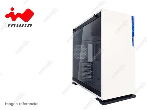 Case In Win 101C Mid Tower RGB Vidrio Templado White - Mesajil
