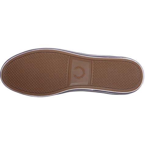 Buy Fred Perry Mens Kingston Leather Trainers White