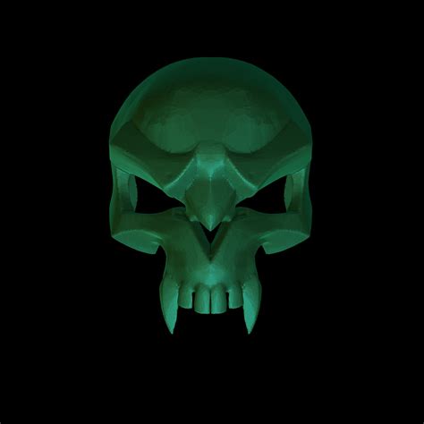 Stl File Skull Mask 3d Print Model・3d Print Design To Download・cults