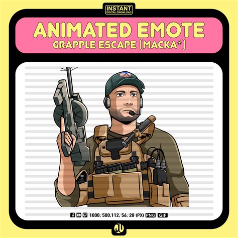 Tactical Fps Gamer Animated Emotes Military Meme S Digital