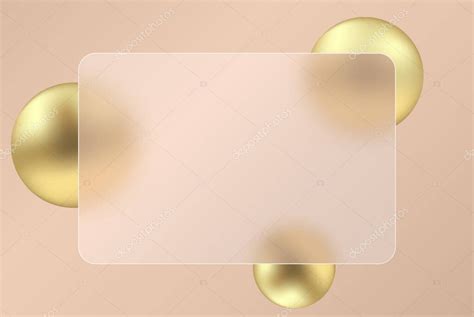Fondo De Morfismo De Vidrio Diseño De Banner De Efecto De