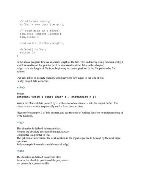 File Handling In C Pdf