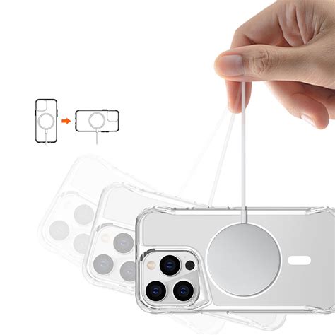Apple Iphone 14 Pro Kılıf Zore M Safe Şarj Özellikli T Max M Safe Kapak