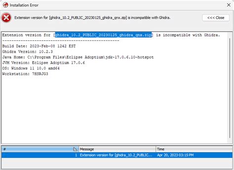 Need Update For Ghidra 10 2 3 Issue 1 Starfleetcadet75 Ghidra Qnx