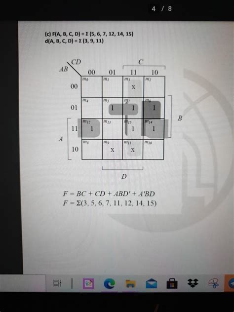 Solved Subject Logic Gate Design Don T Care Condition Why Chegg Com