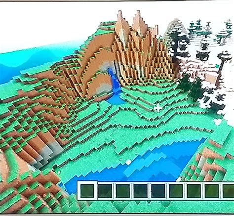 I Found A Beautiful Area In My Minecraft World What Should I Build R Minecraft