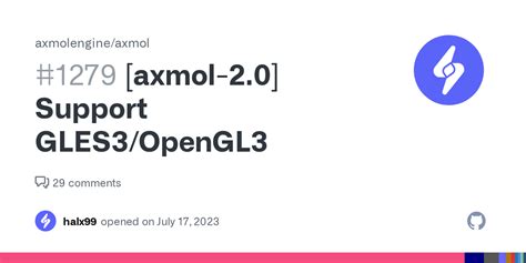 Axmol 20 Support Gles3opengl3 · Issue 1279 · Axmolengineaxmol
