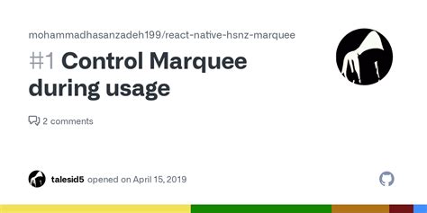control marquee during usage · issue 1 · mohammadhasanzadeh199 react native hsnz marquee · github