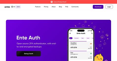 Ente Auth Free Secure And Open Source 2fa