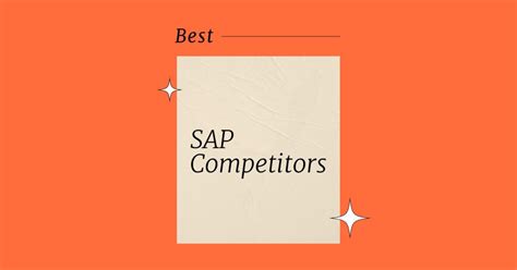 20 Best SAP Competitors For 2025