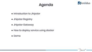 Introduction To Jhipster PPT