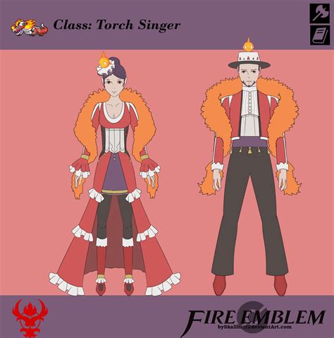 Concept Sheet Torch Singer By Skallhati On Deviantart