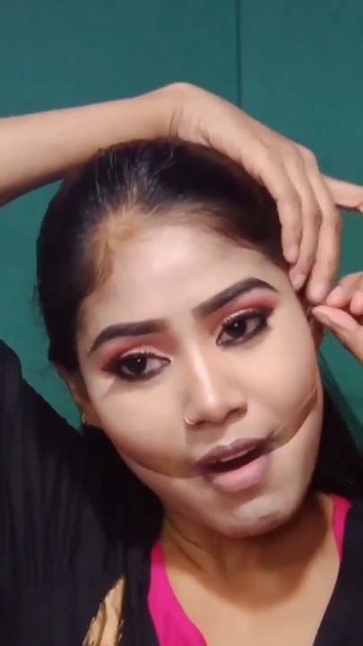 I Tried Viral Cello Tape Contour Hack Plz Subscribelikeshorts