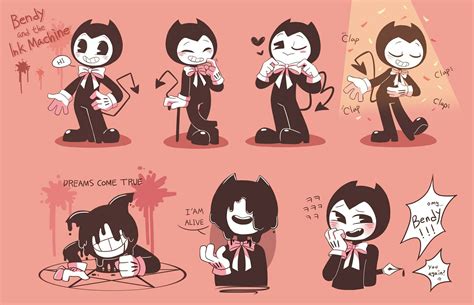 Pin By Грусть Печаль On Bendy And The Ink Machine Bendy And The Ink Machine Anime Ink