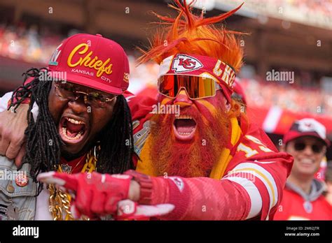 Kansas City United States 01st Jan 2023 Fans Celebrate A Chiefs