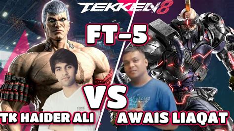 Tekken TK Haider Ali Bryan Vs Awais Liaqat Jack First To Five Hype Match YouTube