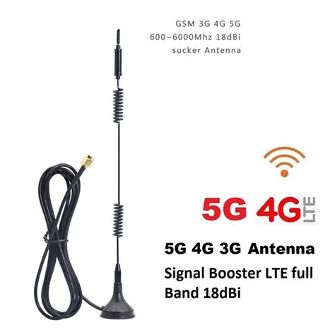 เสาอากาศ 5g 4g 18dbi Sma Port Router Signal Booster Lte Full Band 700