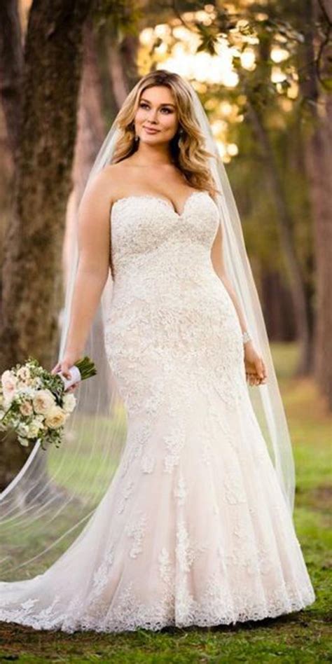 Mermaid Wedding Dresses Sweetheart Lace Plus Size Carrie Johnson Wedding Dresses Guide
