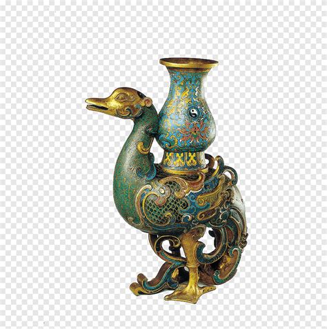 Cloisonnxe9 청나라 Falangcai 도자기 유리질 에나멜 칠보 작품 크리 에이 티브 아트 워크 벌금 Png