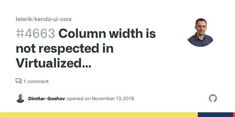 Column Width Is Not Respected In Virtualized Multicolumncombobox · Issue 4663 · Telerikkendo