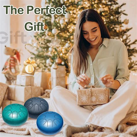 Tambor De Língua De Aço Lronbird Instrumento Musical De 6 Polegadas E