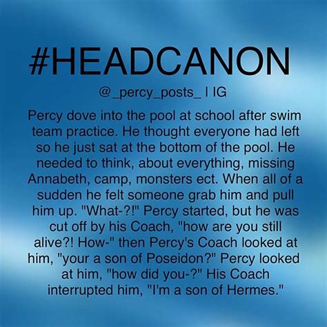 192 Best Percy Jackson Headcanons Images On Pinterest Olympia Percy