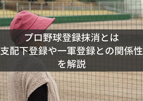 【ルールを整理！】プロ野球登録抹消とは？一軍登録人数や再登録期間も紹介！ 野球好きのロッカールーム