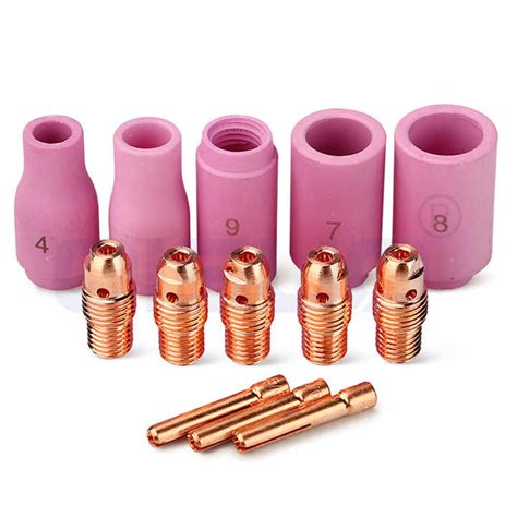 Wp9 Tig Welding Torch Consumable Tig Torch Gas Diffuser Ceramic