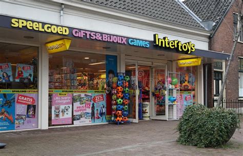 Intertoys Logo Above The Entrance Editorial Photography Image Of