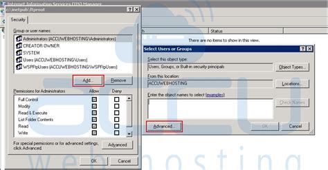 how to create an ftp account from iis in windows server 2003