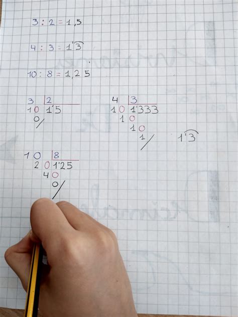 Divisions Amb Quocient Decimal El Blog Del Montessori Palau Girona